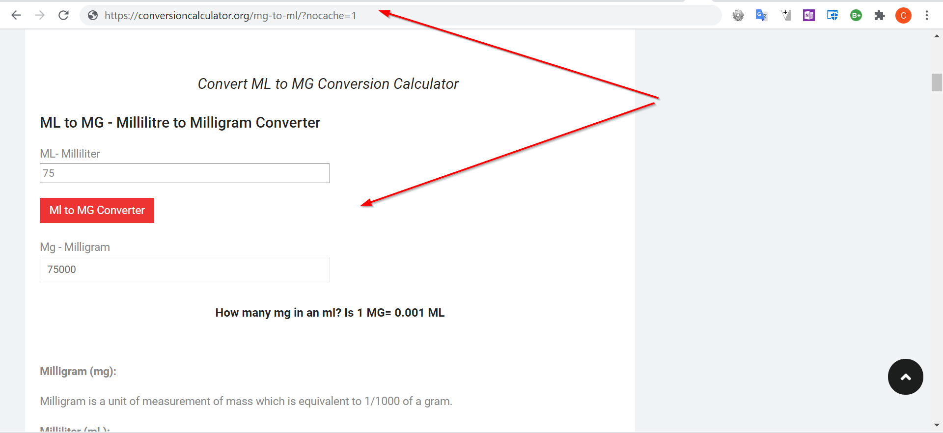 Milligram Milliliter Conversion Calculator Outlet Istgeodez